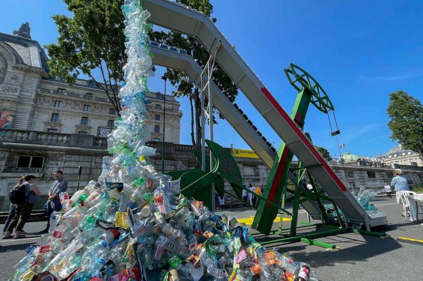Plastic recycling in focus as treaty talks get under way in Paris | The ...