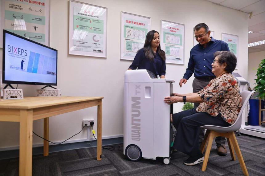 Magnetic pulse therapy strengthens muscles and prevents frailty ...