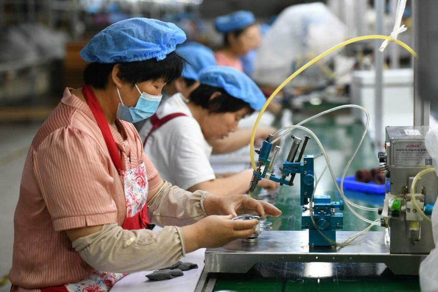Asia factories struggle for momentum amid patchy recovery | The Straits ...