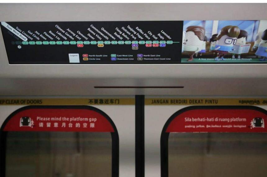 New MRT trains with more space, larger windows to run on North-South, East-West lines from June ...