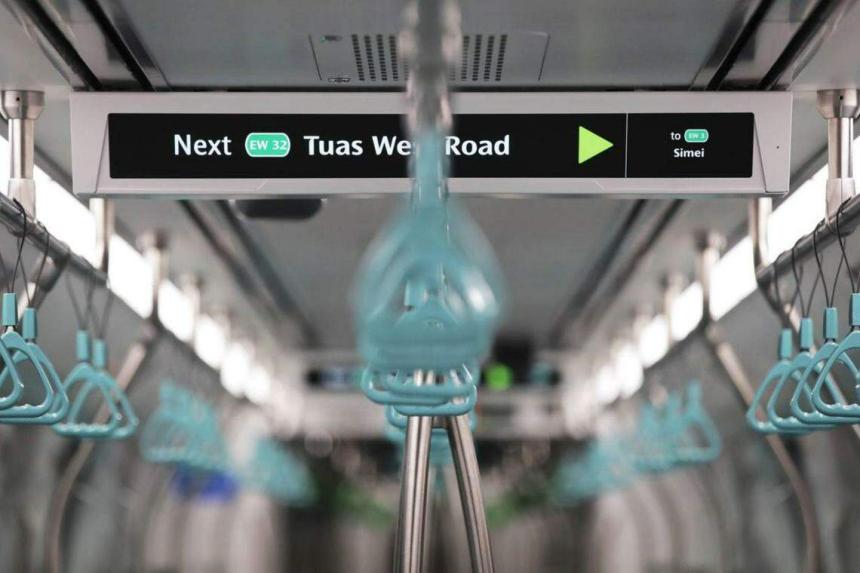 New MRT trains with more space, larger windows to run on North-South ...