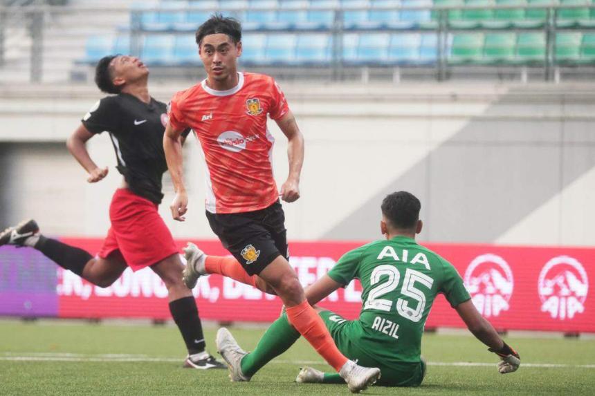 Super sub Gabriel Quak on target again in Hougang’s 3-0 win over Young ...