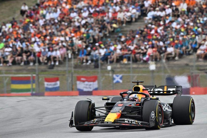 Max Verstappen wins in Spain to continue Red Bull sweep | The Straits Times