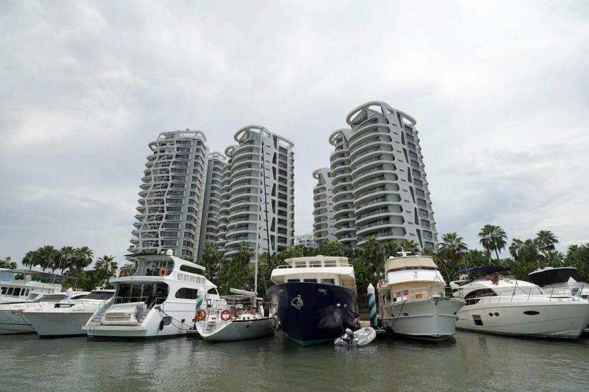 Sentosa Cove condo resale price surge surpasses increases on mainland ...