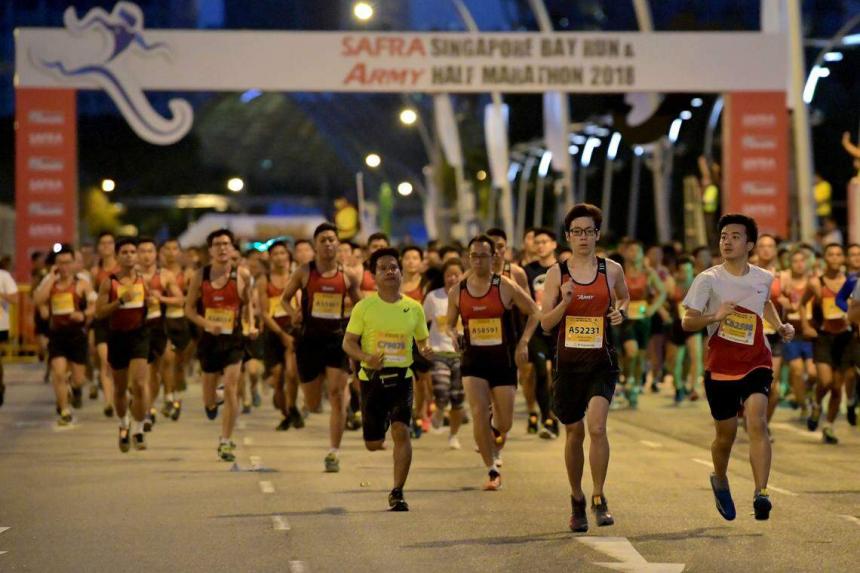Safra Singapore Bay Run and Army Half Marathon to return as physical event for the first time ...