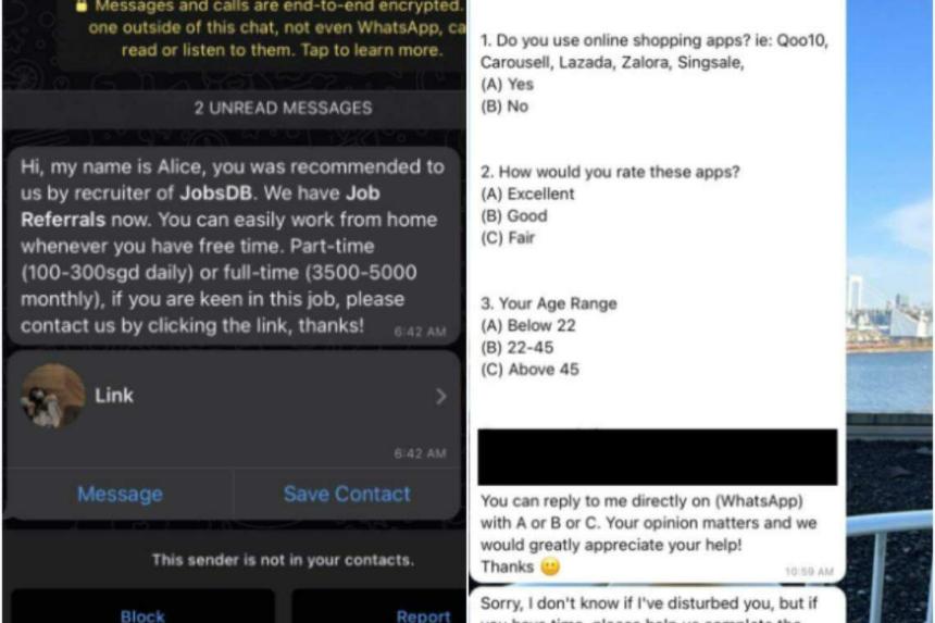 Police warn of job scam variant that has led to $19.9m in losses for ...