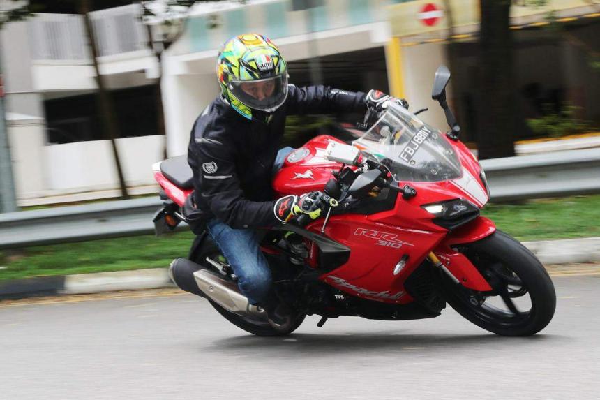 A mid-class sporty motorcycle that just wants to go | The Straits Times