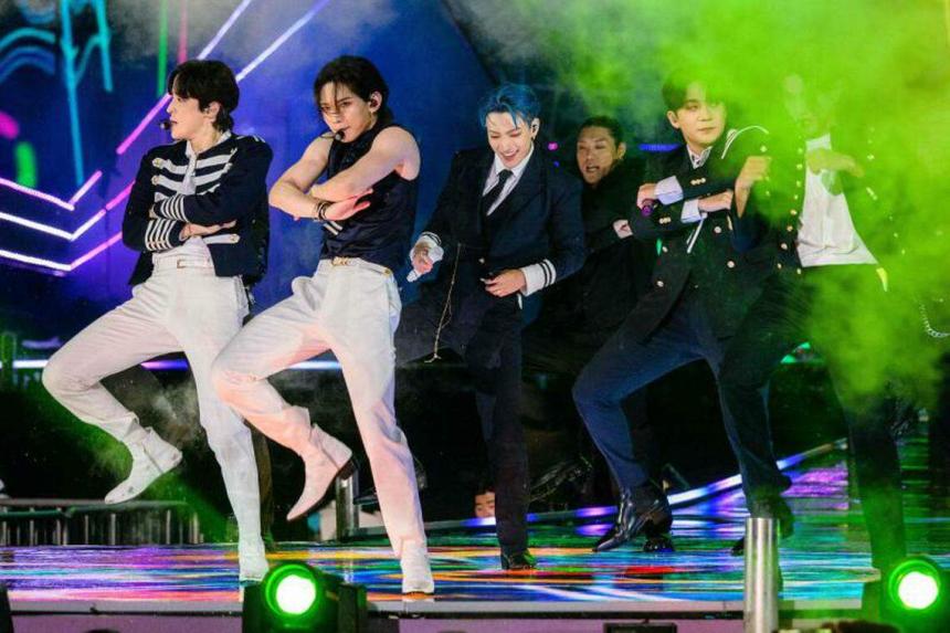 K-pop boy band Ateez to hold concert in Singapore | The Straits Times