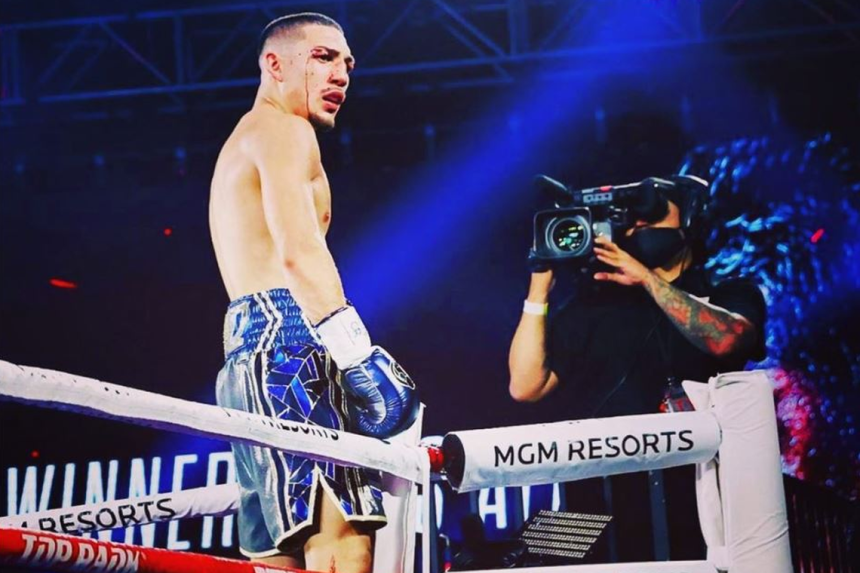 Teofimo Lopez downs previously unbeaten Josh Taylor to win light ...