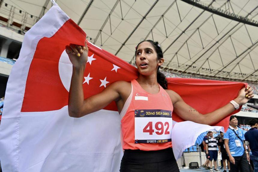 Singapore sprinter Shanti Pereira betters European rivals in 200m win ...