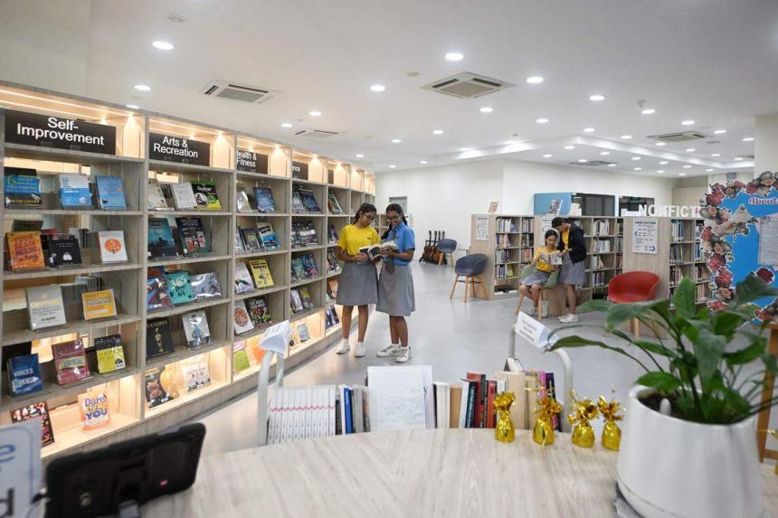 Cedar Girls’ Secondary overhauls book collection | The Straits Times