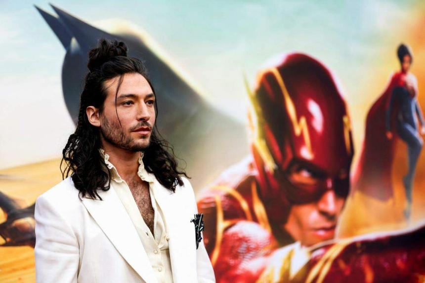 Ezra Miller, scandal-hit star of The Flash, thanks bosses for ‘grace ...