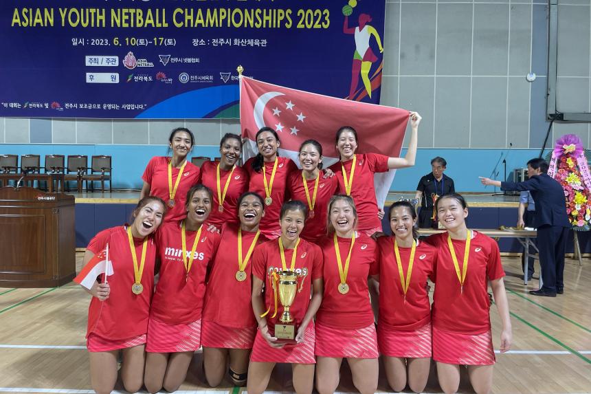 Singapore U-21 netball team falls at final hurdle but proud of ...