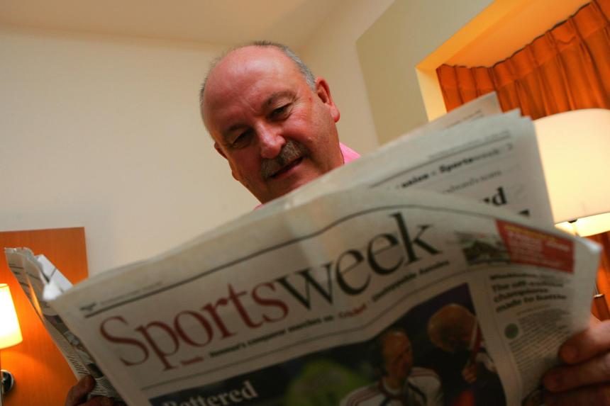 Renowned sports journalist and former Straits Times deputy editor Alan ...