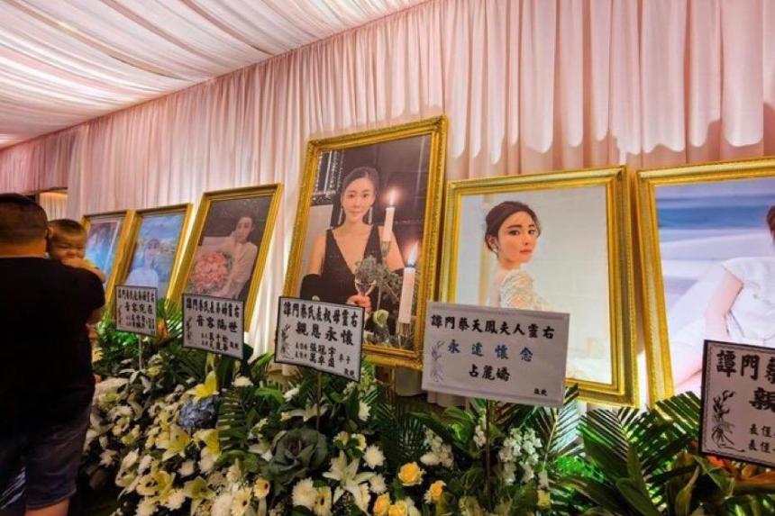Final farewell for slain Hong Kong model Abby Choi | The Straits Times