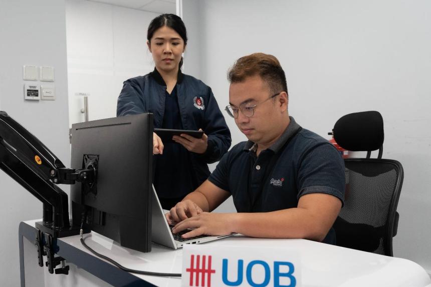 UOB, police prevented over 900 people from losing about $5.19m through scams | The Straits Times