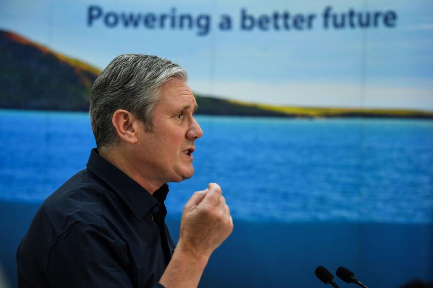UK’s Labour Party vows to make Britain a clean energy superpower by ...