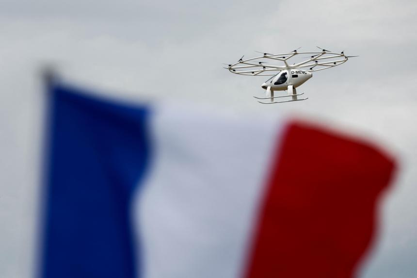 Flying taxis star at Paris Air Show, next stop: the Olympics | The ...