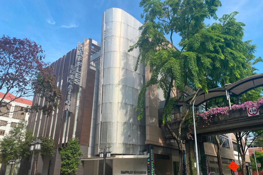 Raffles Education puts corporate building on the market again for $200 ...