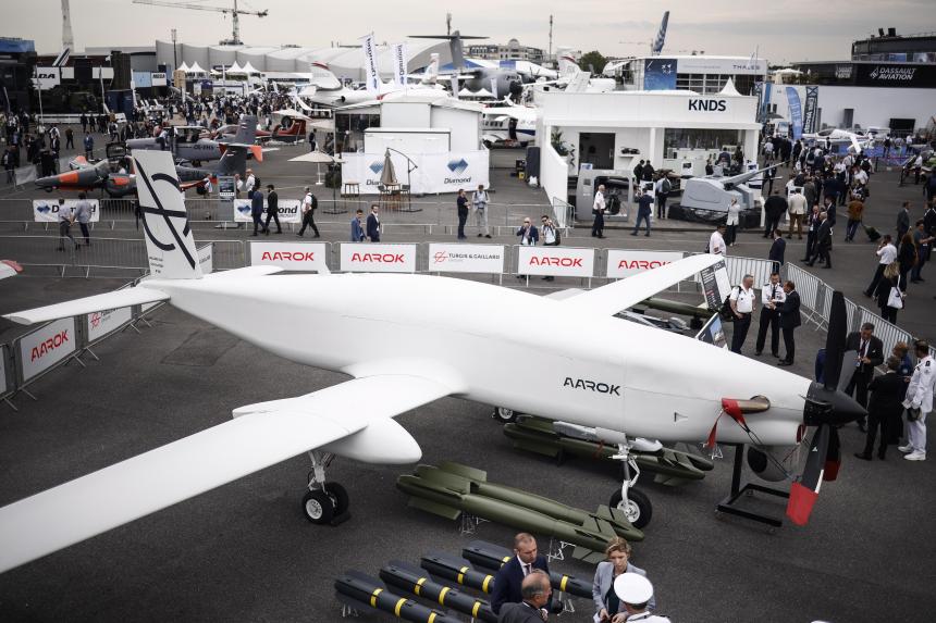 Drones steal the spotlight at Paris Air Show | The Straits Times