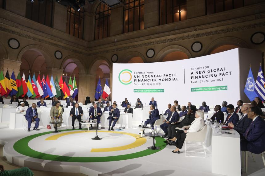 Paris finance summit breaks new ground in climate, poverty fight | The ...