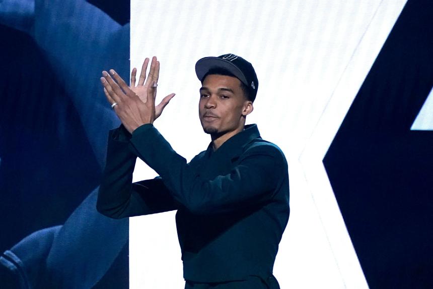 Victor Wembanyama era begins as San Antonio select French phenom first ...