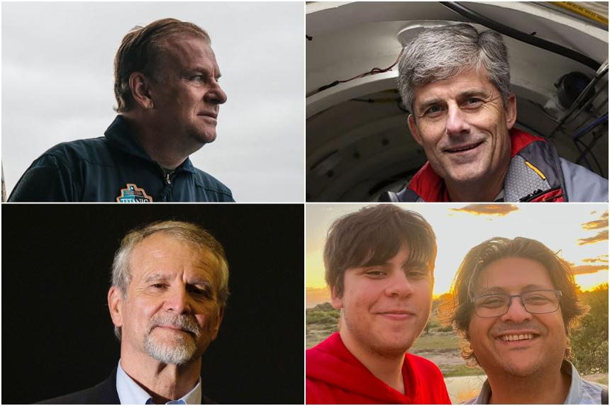 Tributes pour in for five people who died after Titan submersible ...