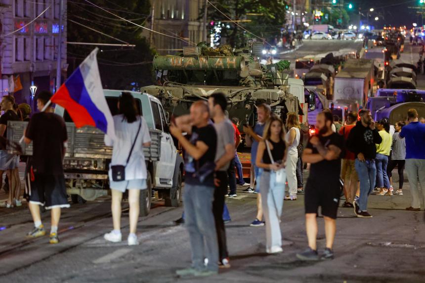 Relief and sympathy as Wagner rebels stand down in Russian city | The ...