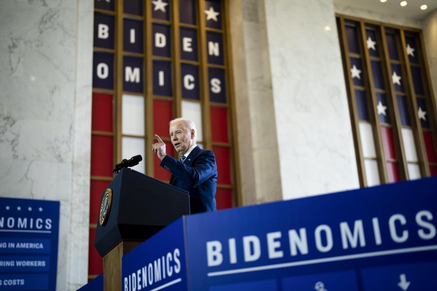 Biden says 'Bidenomics' will restore the American dream | The Straits Times