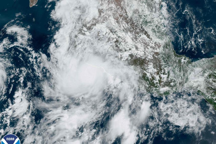 Hurricane Beatriz strengthens off coast of Mexico | The Straits Times
