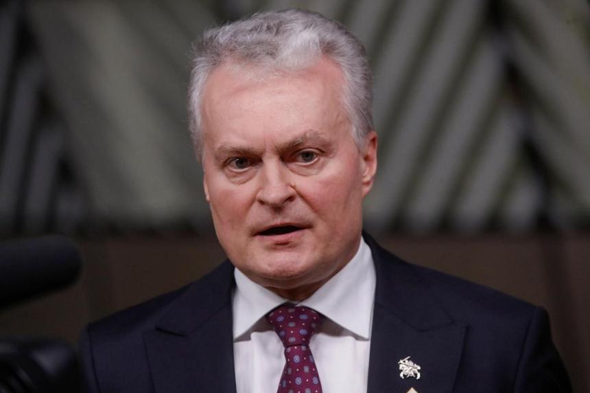 Give Ukraine quick path to Nato after war, Lithuania leader tells ...