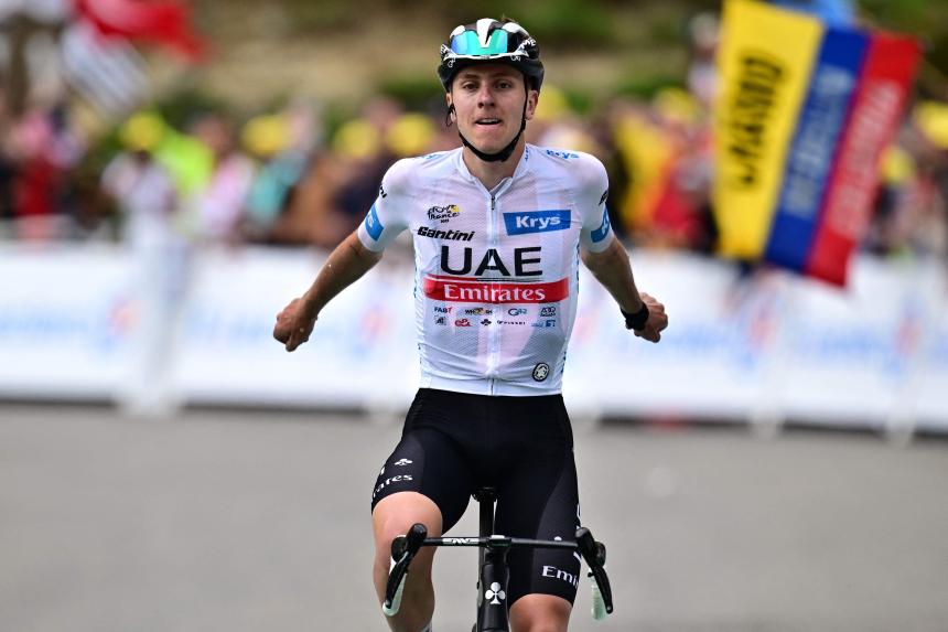 Tadej Pogacar wins Tour de France summit duel with Jonas Vingegaard ...