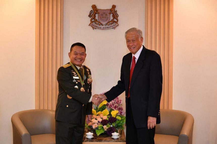 Two South-east Asian military generals receive prestigious Singapore ...