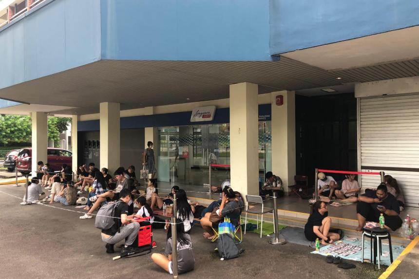 Taylor Swift fans queueing for tickets told to leave SingPost outlets ...