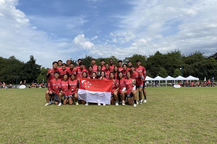 Singapore mixed frisbee team wins historic silver at World Under-24 ...