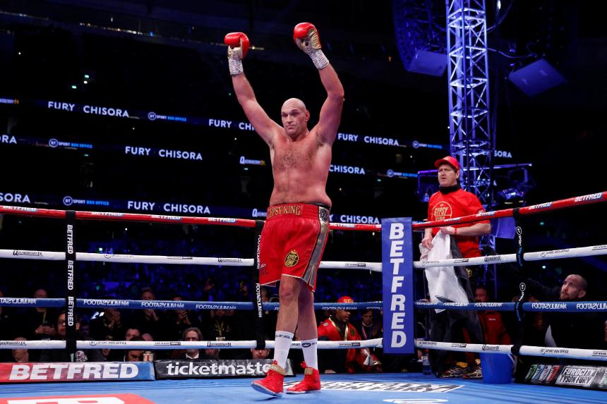 Heavyweight boxing champion Tyson Fury is ‘on a different level to’ MMA ...