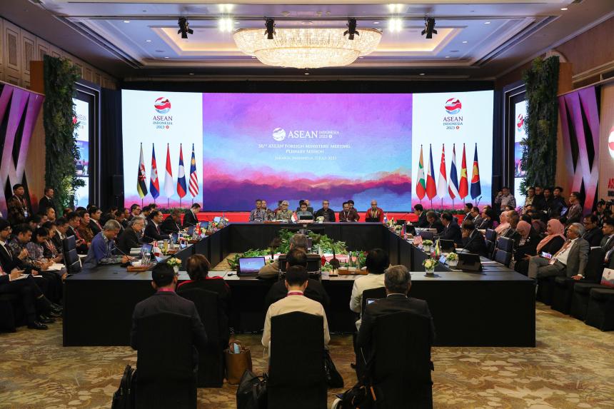 Asean foreign ministers start annual meetings in Jakarta; Timor-Leste joins for the first time ...