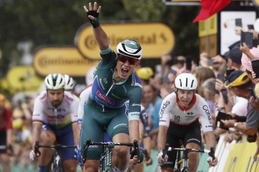 Jasper Philipsen bags fourth stage win of Tour de France | The Straits ...