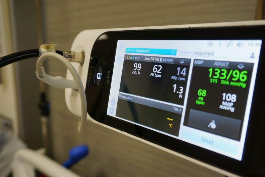 Smart wards: Singapore hospitals use technology to cope with manpower ...