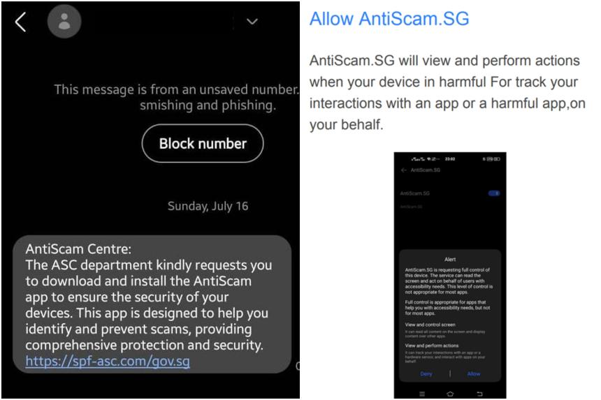 Do not download fake Anti Scam Centre app onto Android devices: Police ...