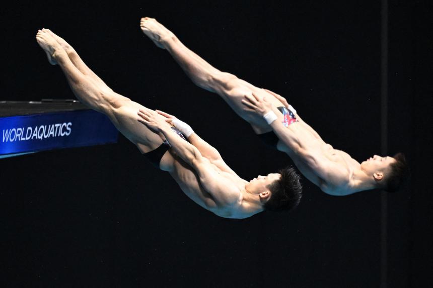 China maintains streak with seventh diving gold at world championships ...