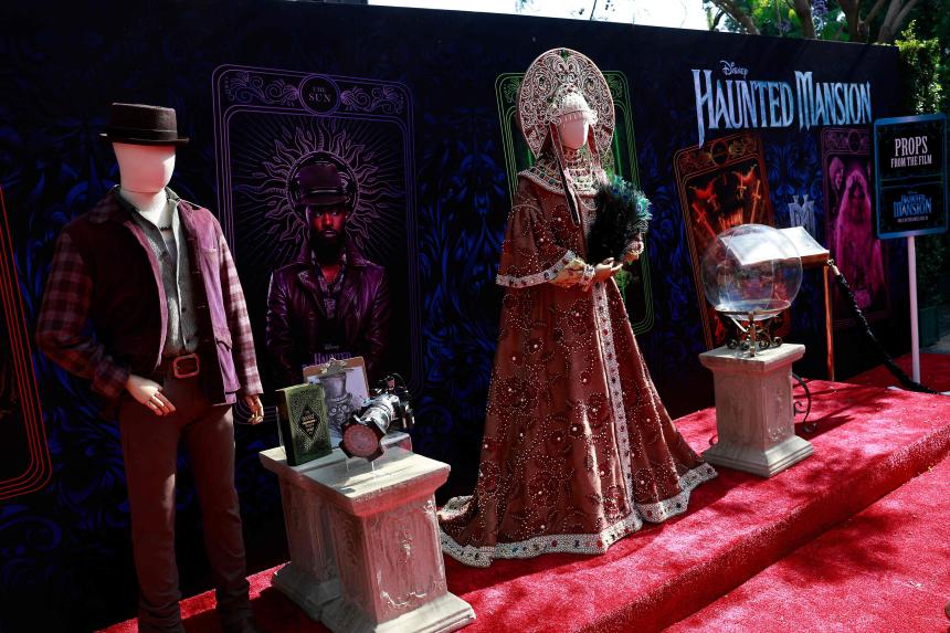 Haunted Mansion, a premiere without stars as strike bites | The Straits ...