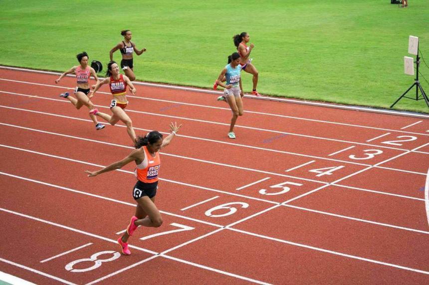 Shanti Pereira wins 200m for double gold at Asian championships | The ...