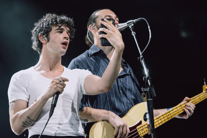 Concert review: Never a dull moment from The 1975 frontman Matty Healy ...