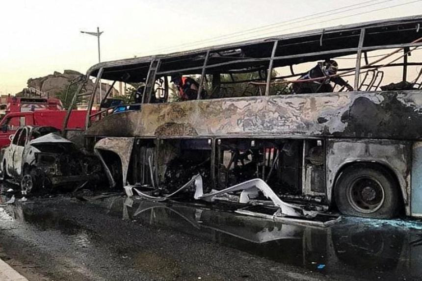 Fiery bus crash kills 34 in Algeria's remote Sahara region | The ...
