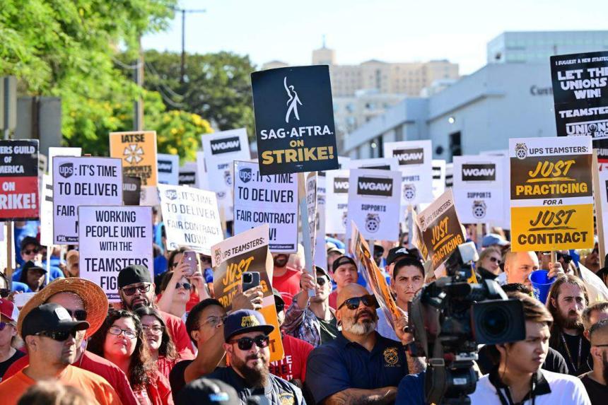 The US is barrelling towards a summer of strikes | The Straits Times