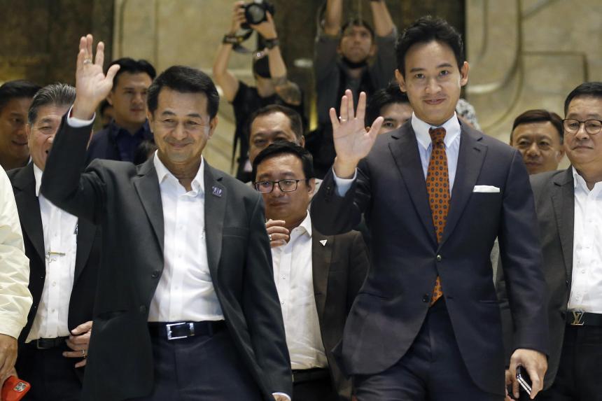 Thailand’s Move Forward Party bows out of PM bid for coalition partner Pheu Thai to take over ...