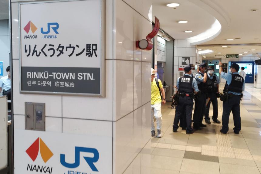 3 hurt in Japan train stabbing attack, suspect arrested | The Straits Times