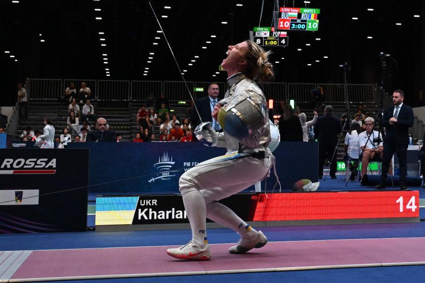 IOC invites Ukraine fencer Olga Kharlan to Olympics after ...