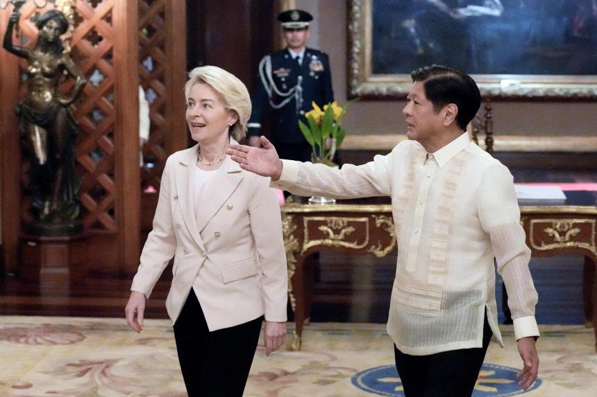 EU, Philippines agree to relaunch free trade talks | The Straits Times